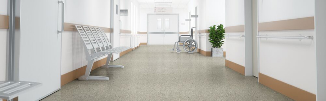 Commercial Homogeneous Vinyl Sheet Flooring - AHF Contract - Twenty & Oak